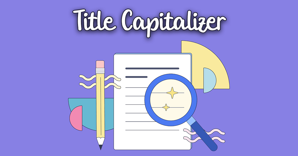 Title Capitalizer - Spegal.Dev